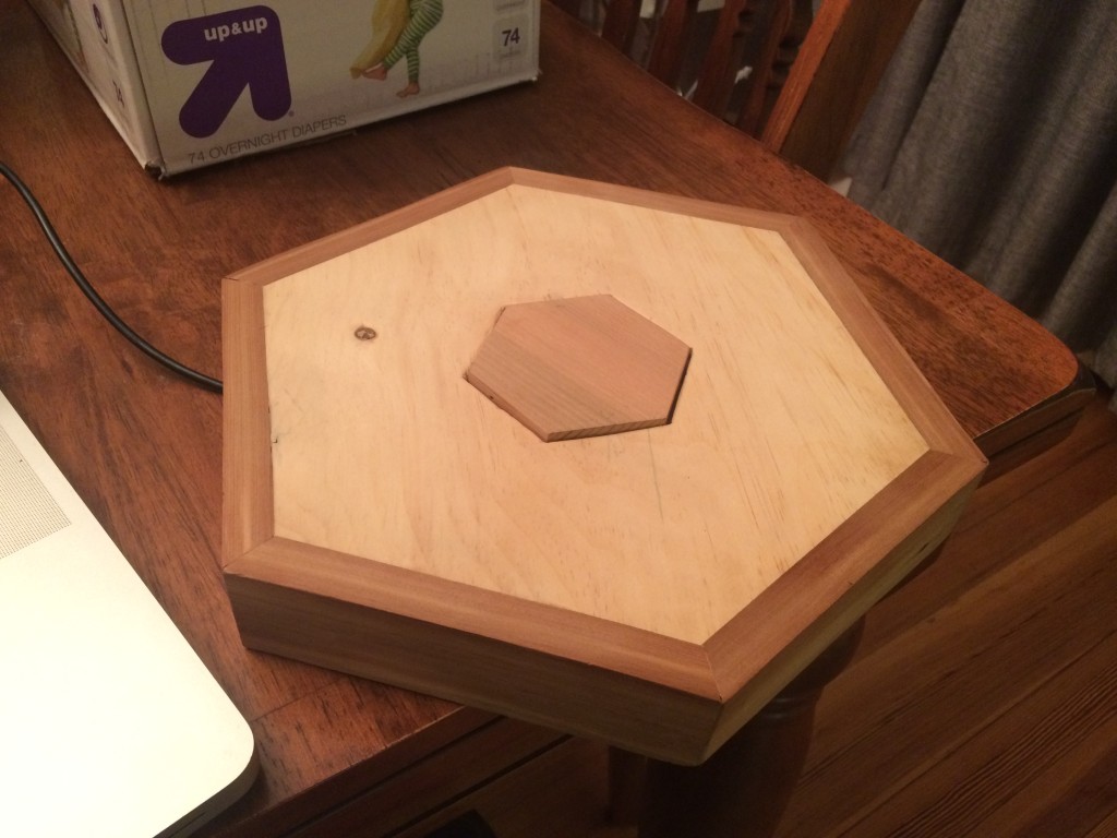 Cardboard Hexagon Lamp – Aesthetics of Design