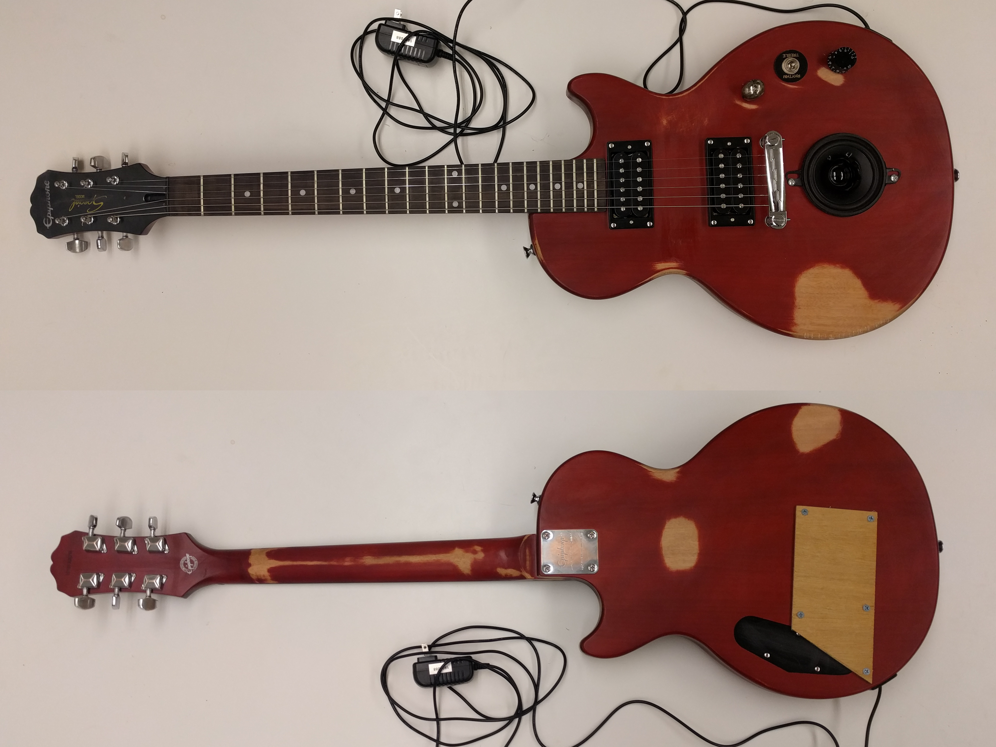 Road Worn Speaker Guitar by Ethan Gehring – Aesthetics of Design