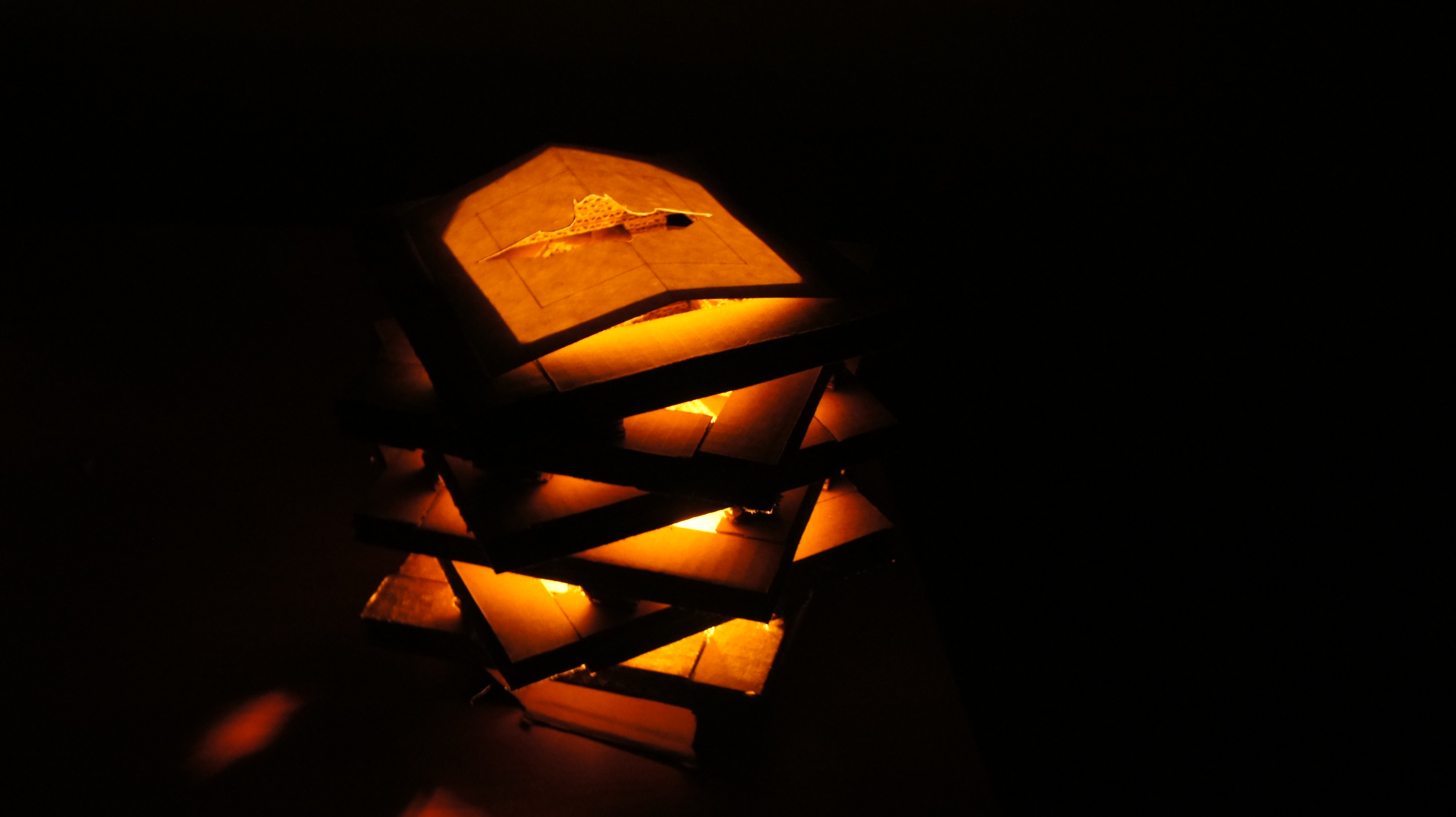 Upcycle Final Report: Cardboard Night Lamp – Aesthetics of Design