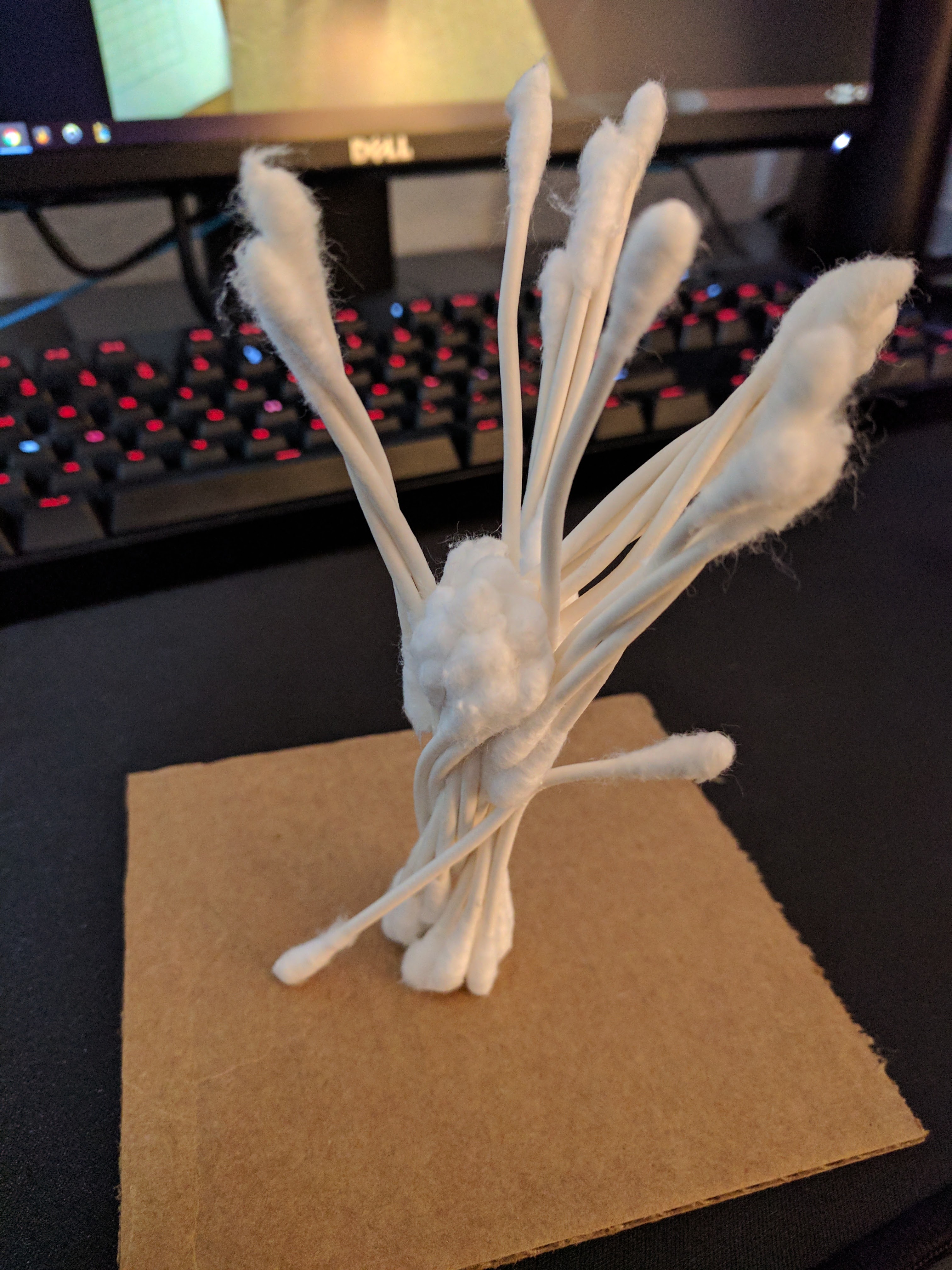 Upcycle Final Report: Q-Tip Sculpture – Aesthetics of Design