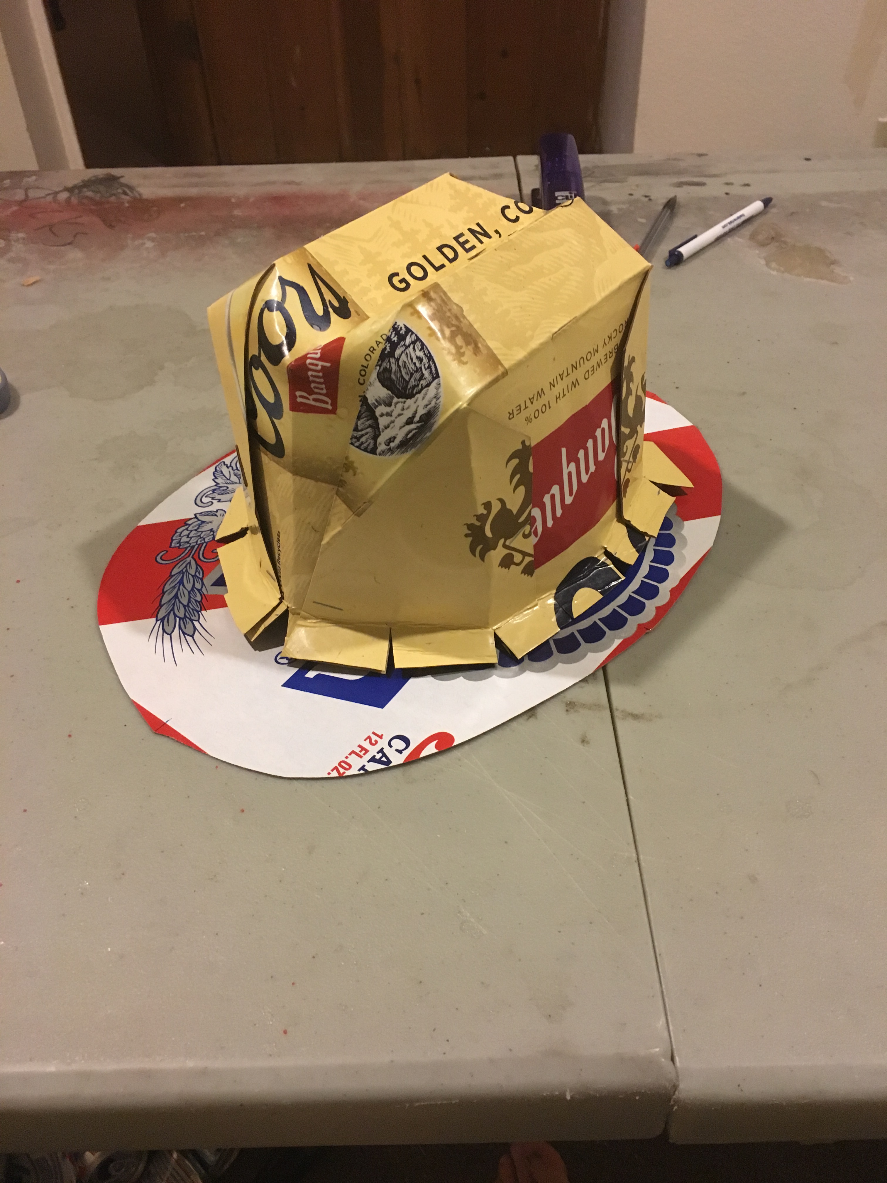 Upcycle Final Report: Cardboard Cowboy Hat – Aesthetics of Design