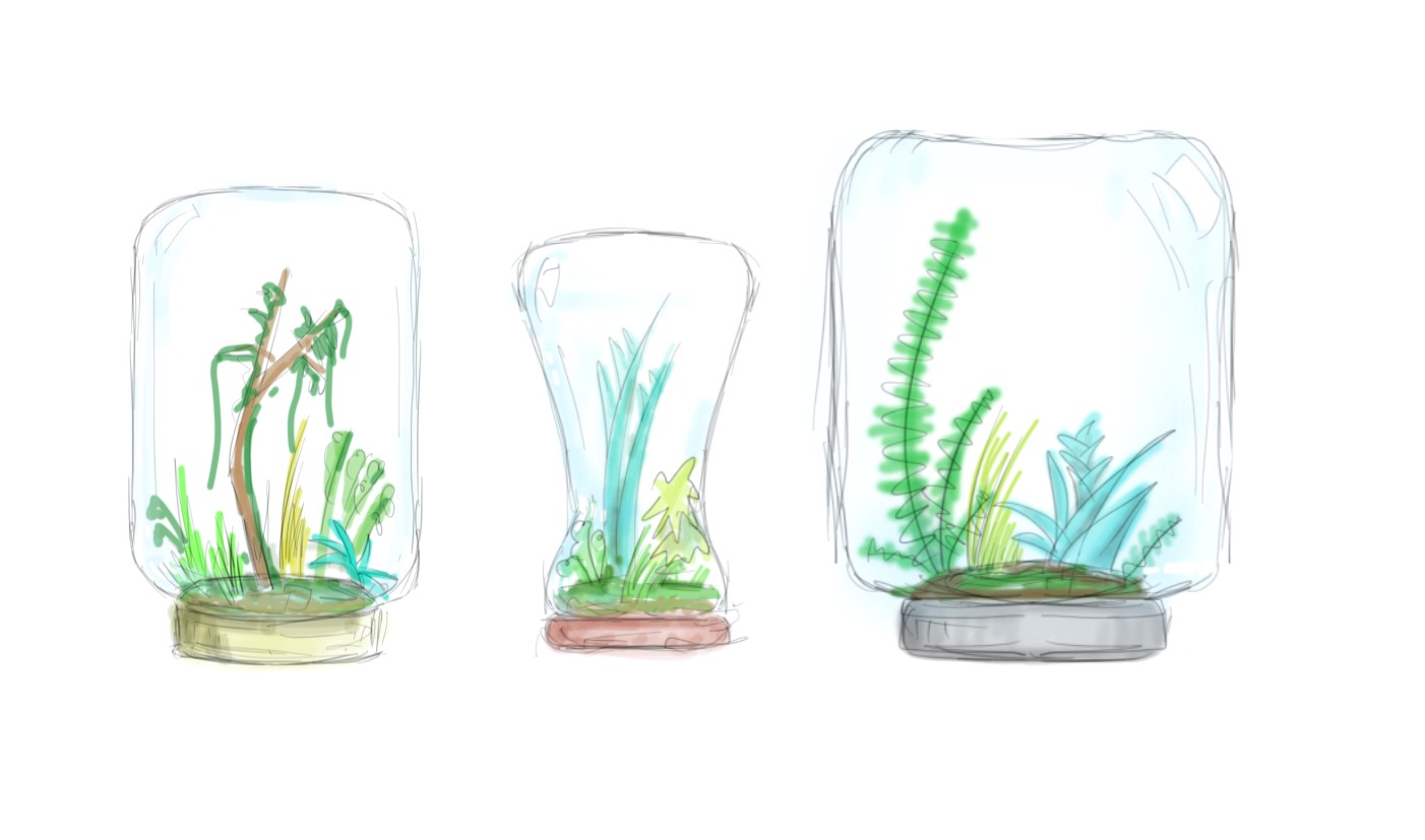 Upcycle Progress: Jar Terrariums – Aesthetics of Design
