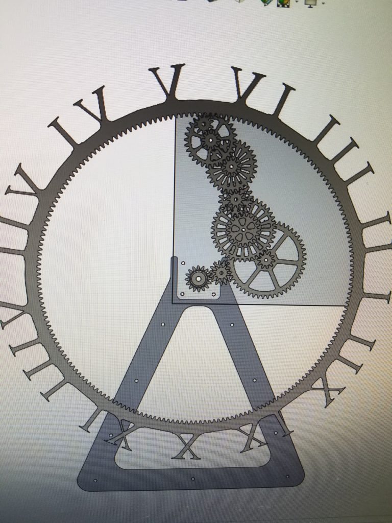 Final Stretch Progress | Gear Clock – Aesthetics of Design