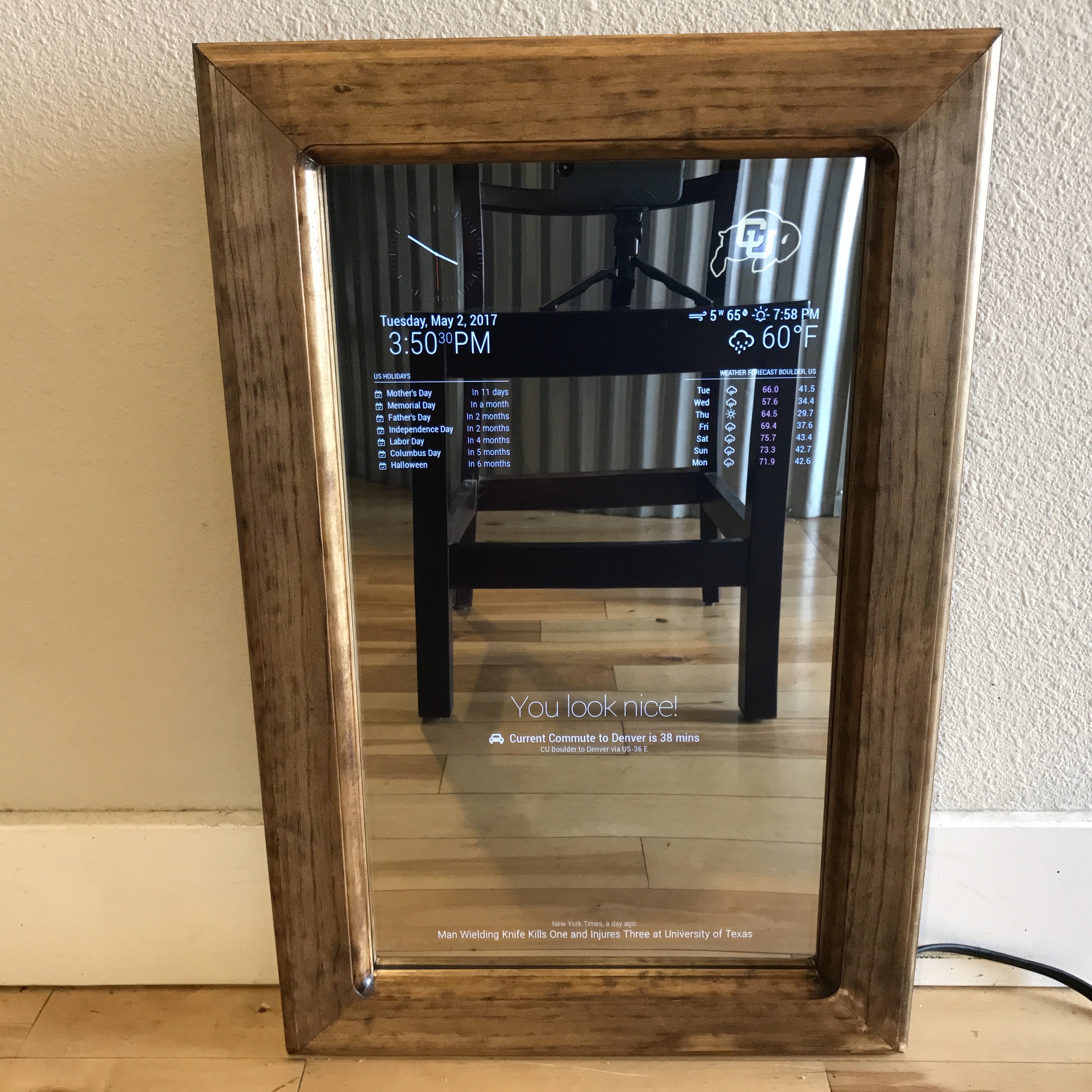 Smart Mirror Final Report Part 1 – Aesthetics of Design