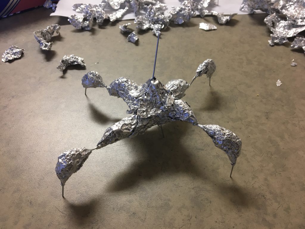 Tinfoil Insect Trees – Aesthetics of Design