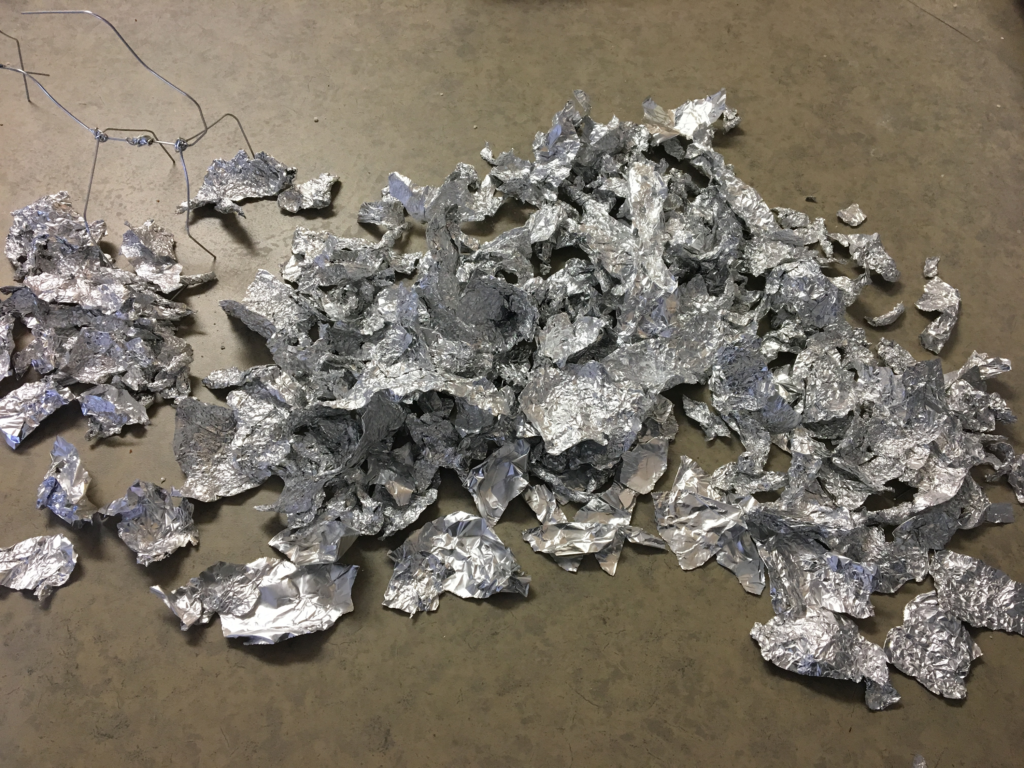 Tinfoil Insect Trees – Aesthetics of Design