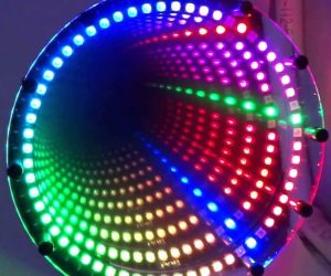 Main Project Inspiration: LED Infinity Mirror Clock – Aesthetics of Design