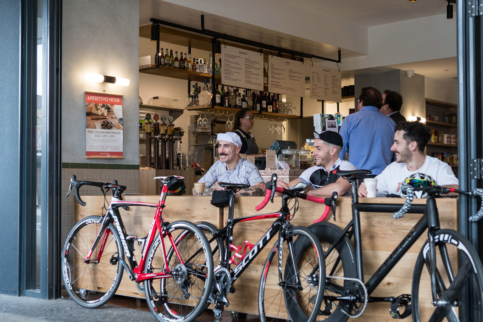 Cucina+on+Hay+Bike+Friendly+Cafe – Aesthetics of Design