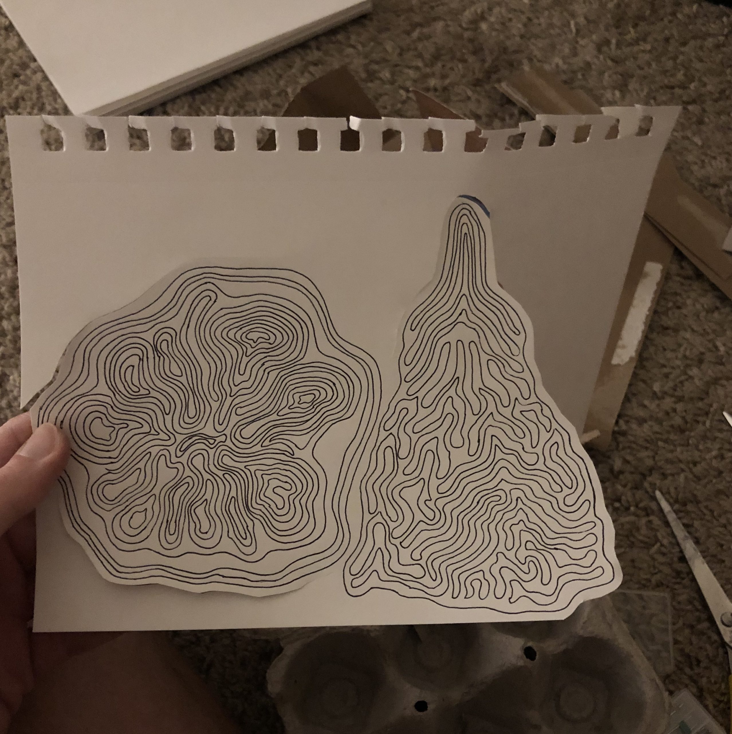 Cardboard Art – Aesthetics of Design