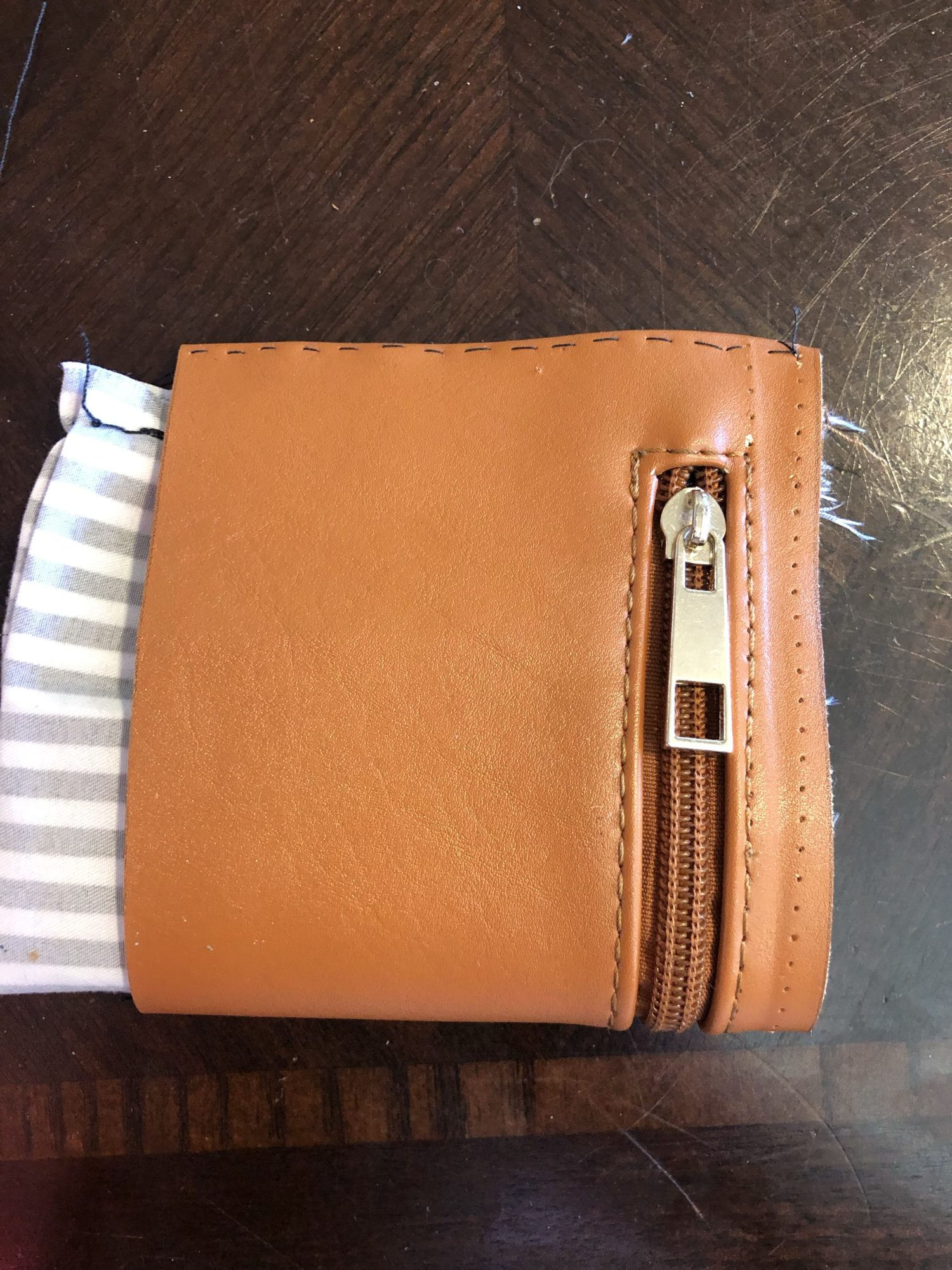 Upcycled Two-Way Wallet – Aesthetics of Design