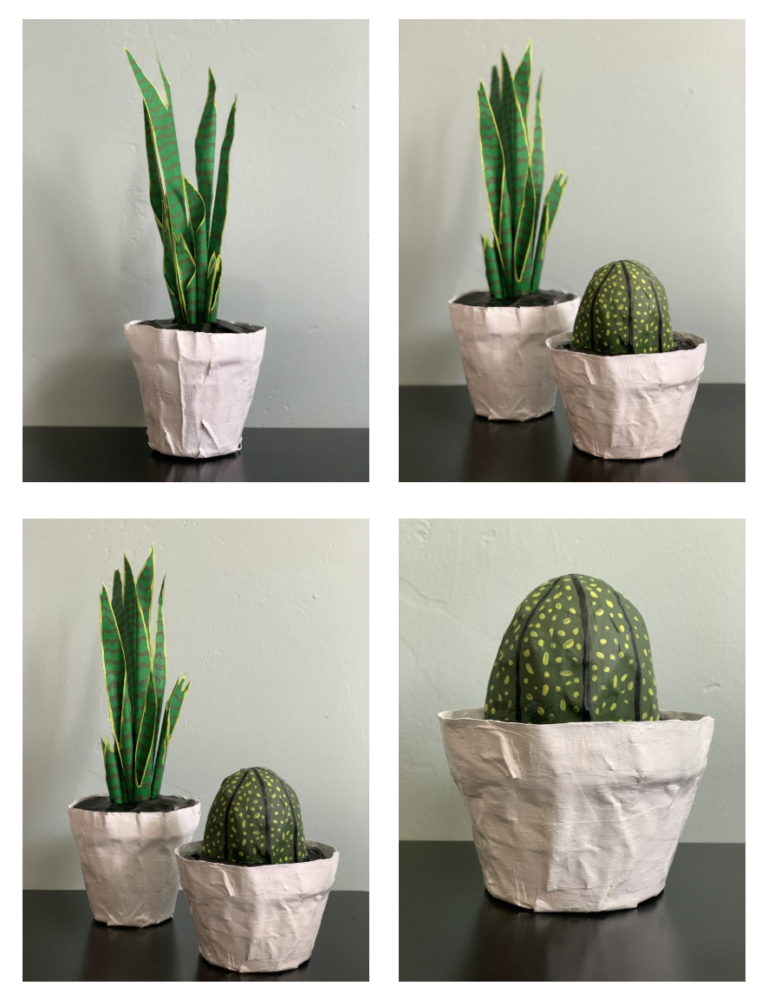 Upcycle Final Report: Papier-Mâché Plants – Aesthetics of Design
