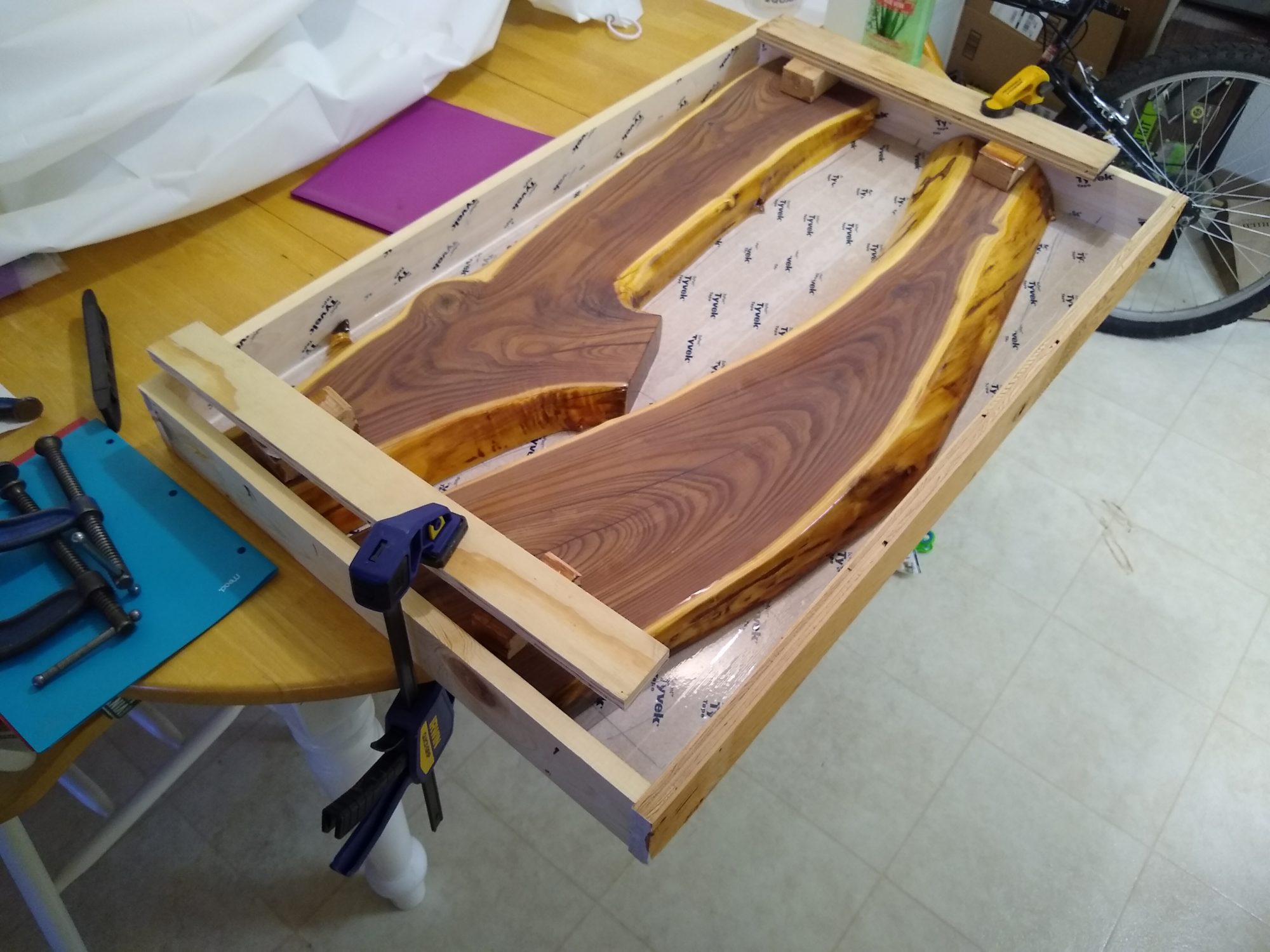 Rustic Ocean River Table – Construction Update – Aesthetics of Design