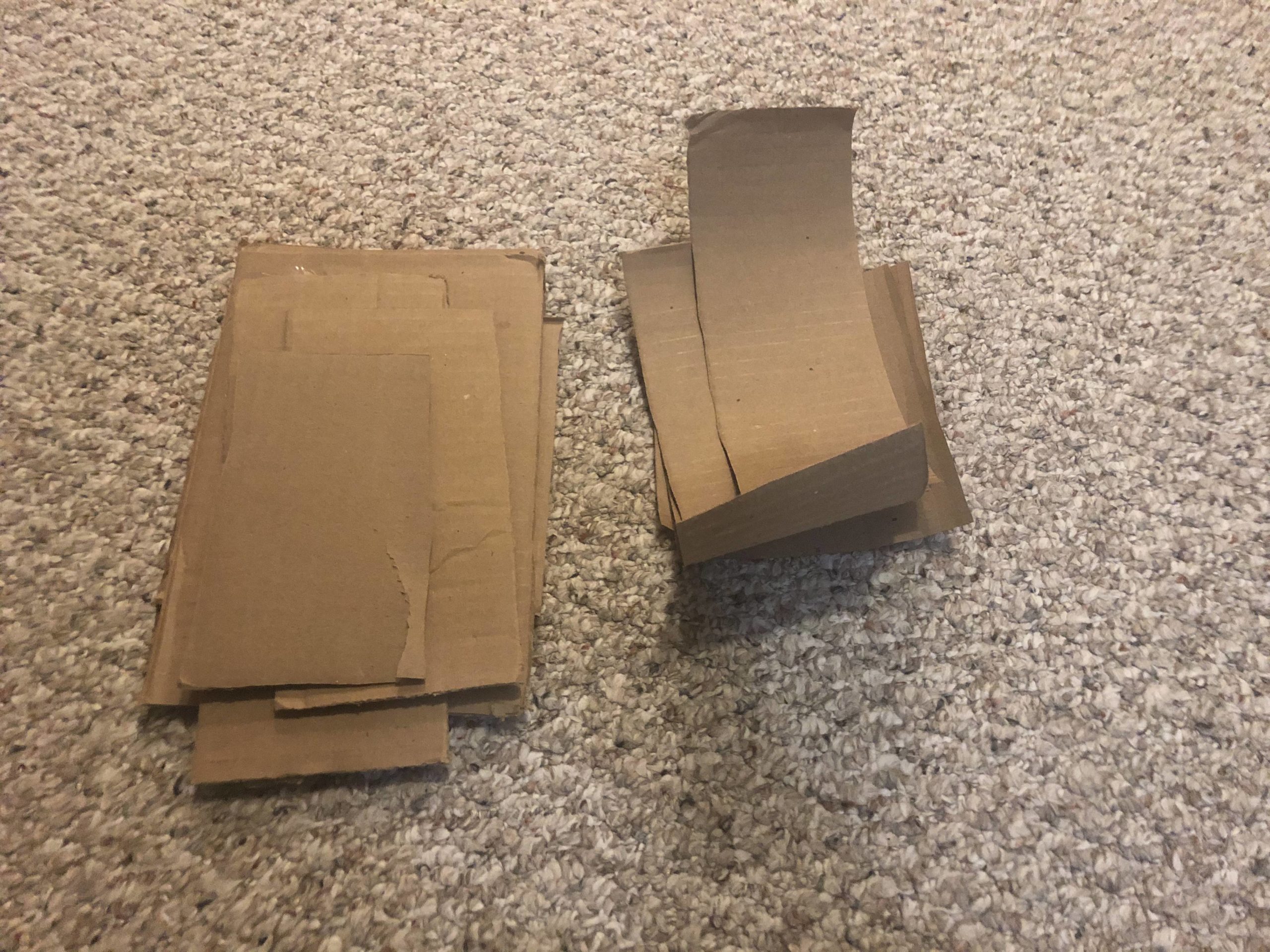Cardboard Car Upcycle Progress – Aesthetics of Design