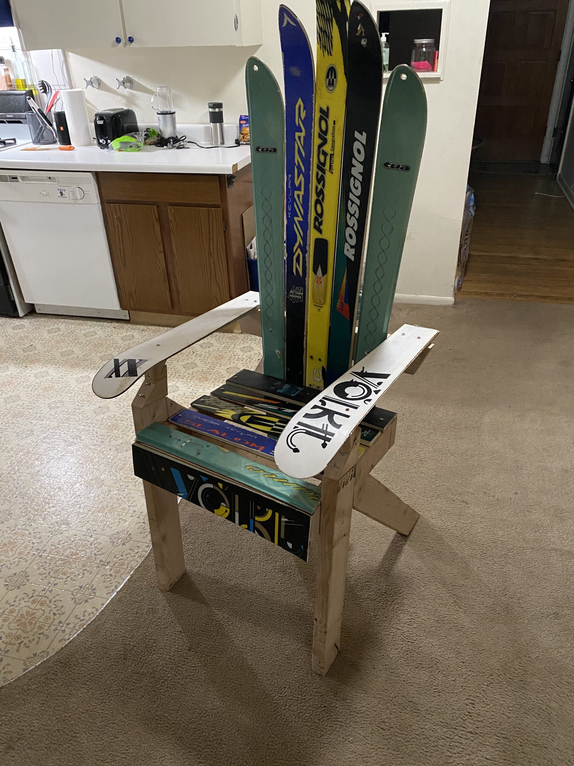 Upcycled Ski Chair – Aesthetics of Design