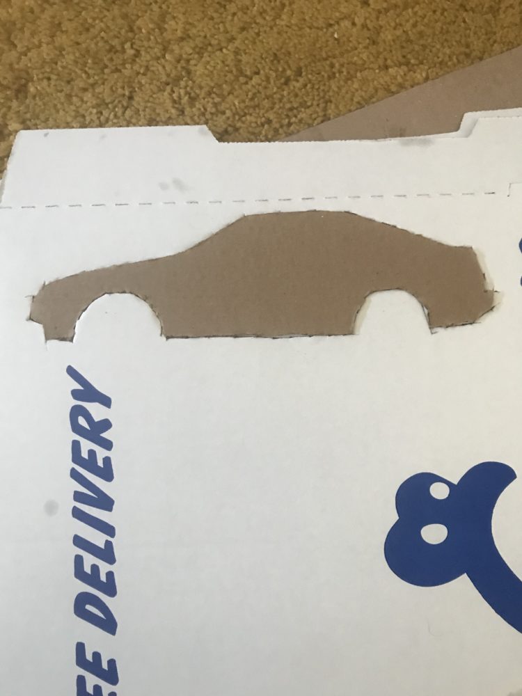 Cardboard AE86 from Initial D – Aesthetics of Design