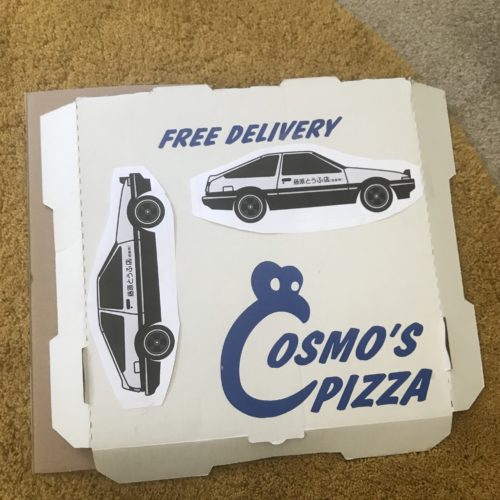 Cardboard AE86 from Initial D – Aesthetics of Design