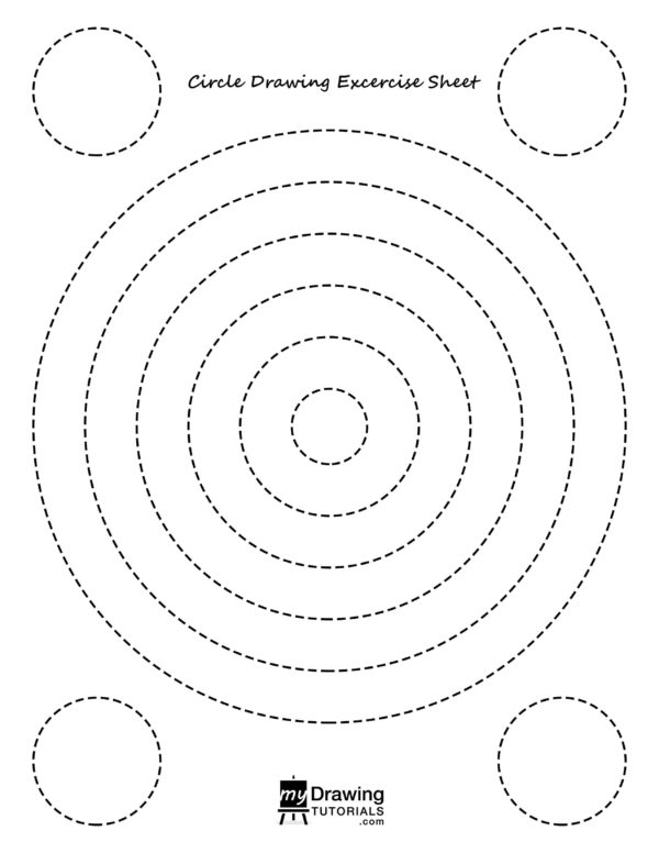 Circle and Ellipse drawing practice – Aesthetics of Design