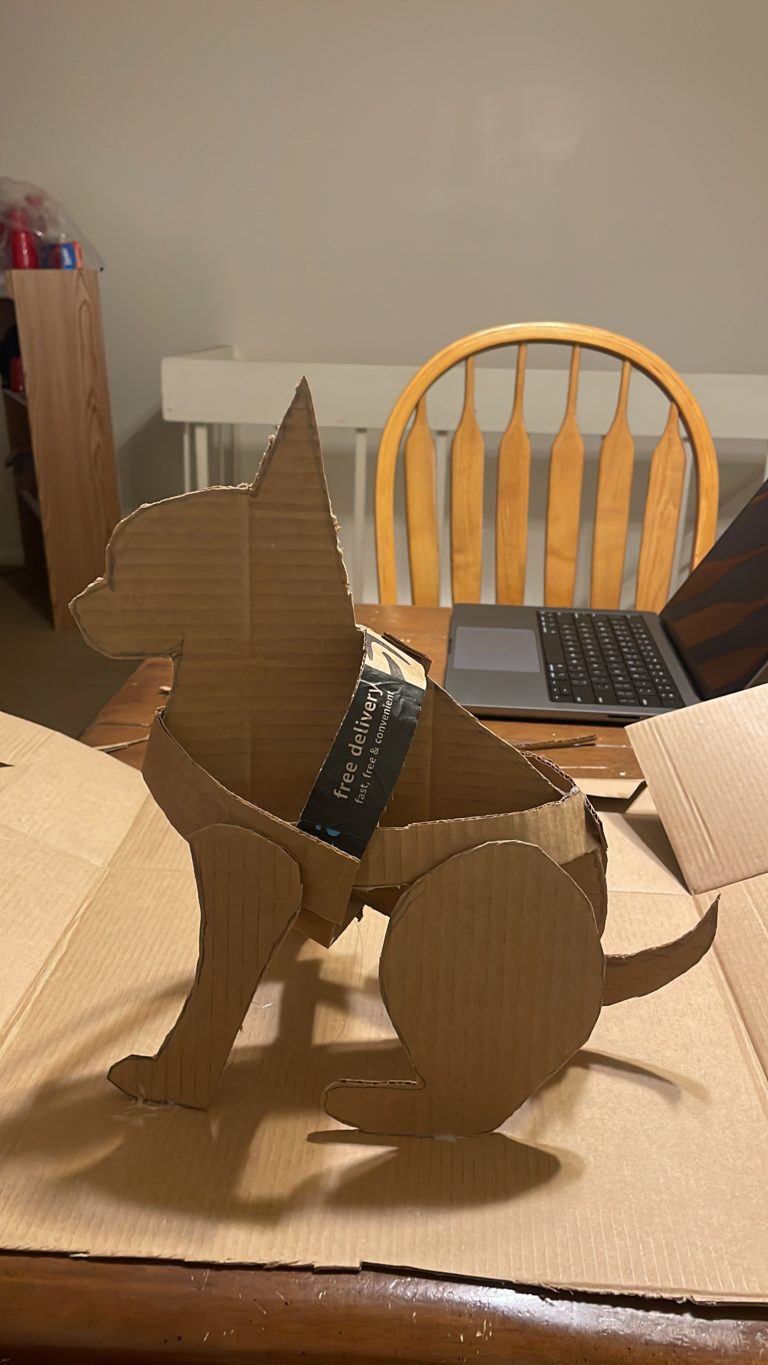 Cardboard Sculpture – Aesthetics of Design