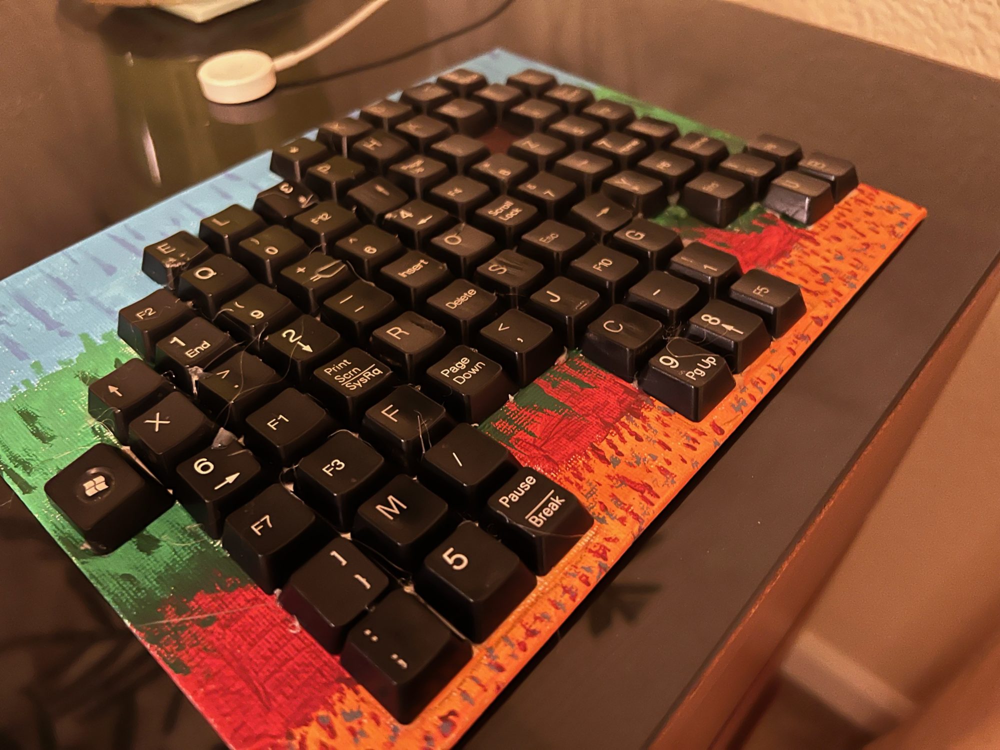 Upcycle Design Report – Keyboard Pixel Art – Aesthetics of Design