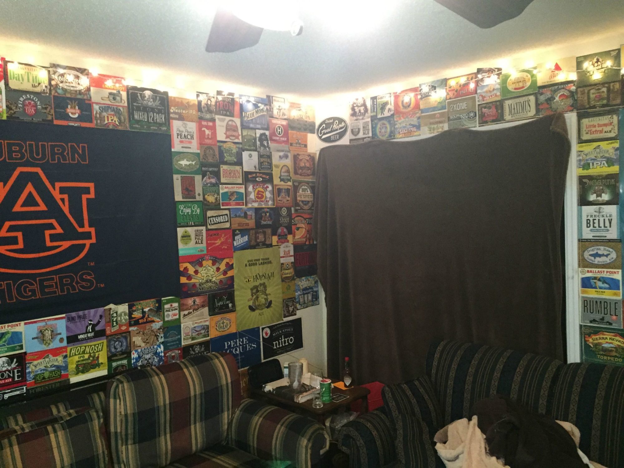 Upcycle Project Aesthetic: College Beer Wall – Aesthetics of Design