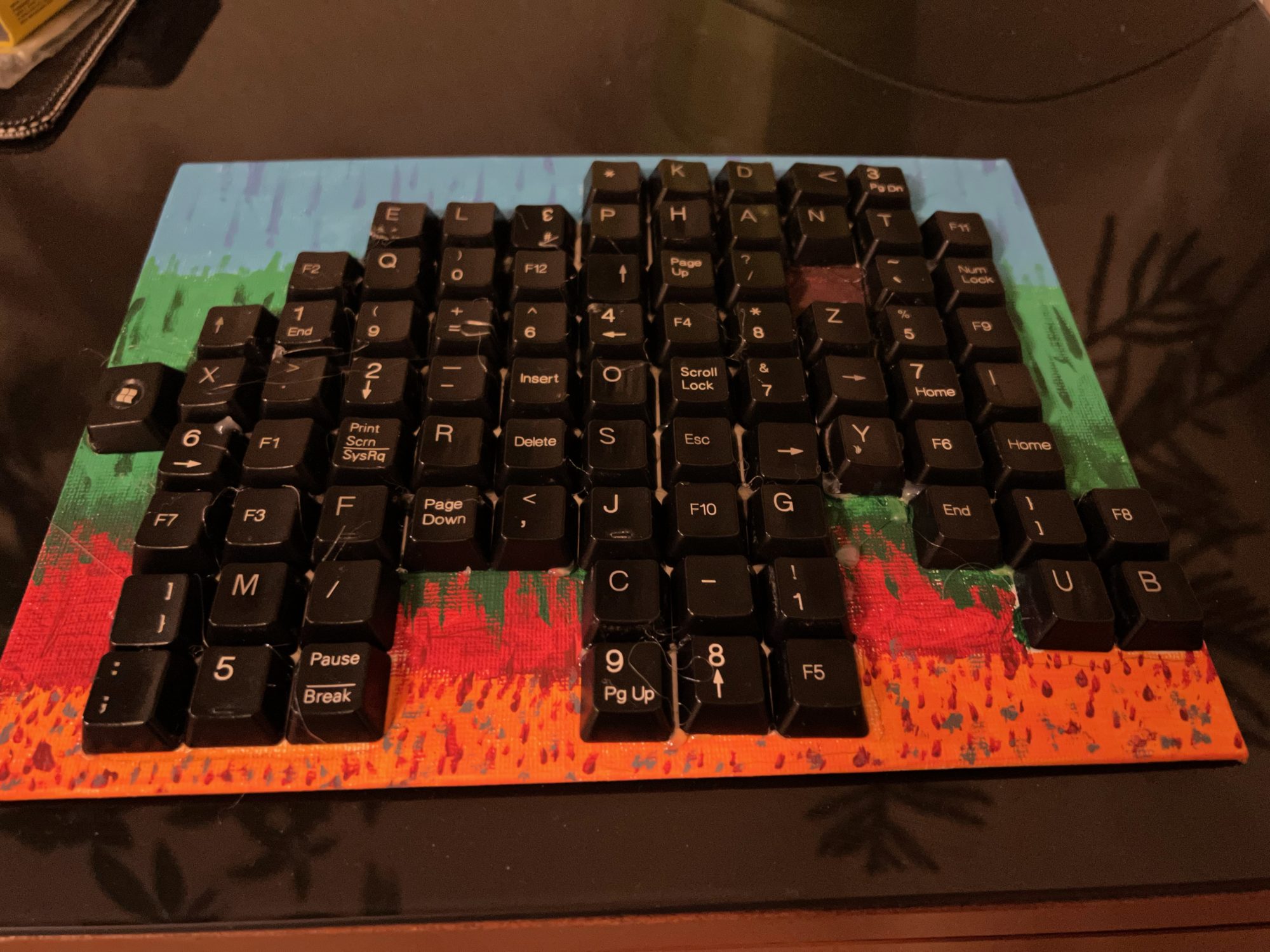 Upcycle Design Report – Keyboard Pixel Art – Aesthetics of Design