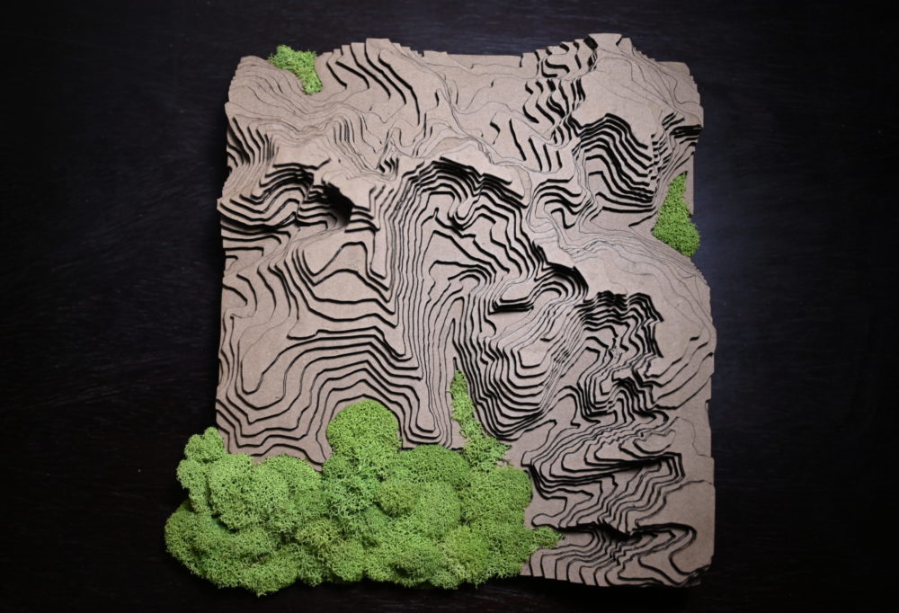 Cardboard Topography – Aesthetics of Design