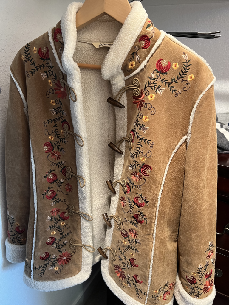 Upcycle Project Aesthetic: Floral Embroidery – Aesthetics of Design