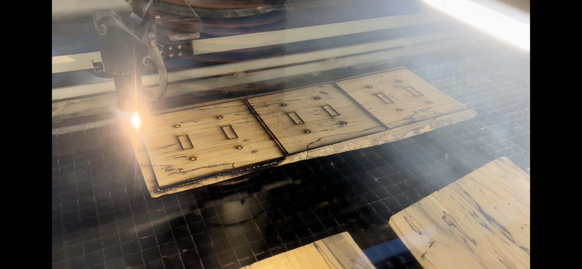 Upcycle Project – Laser Cut Wall Plates – Aesthetics of Design