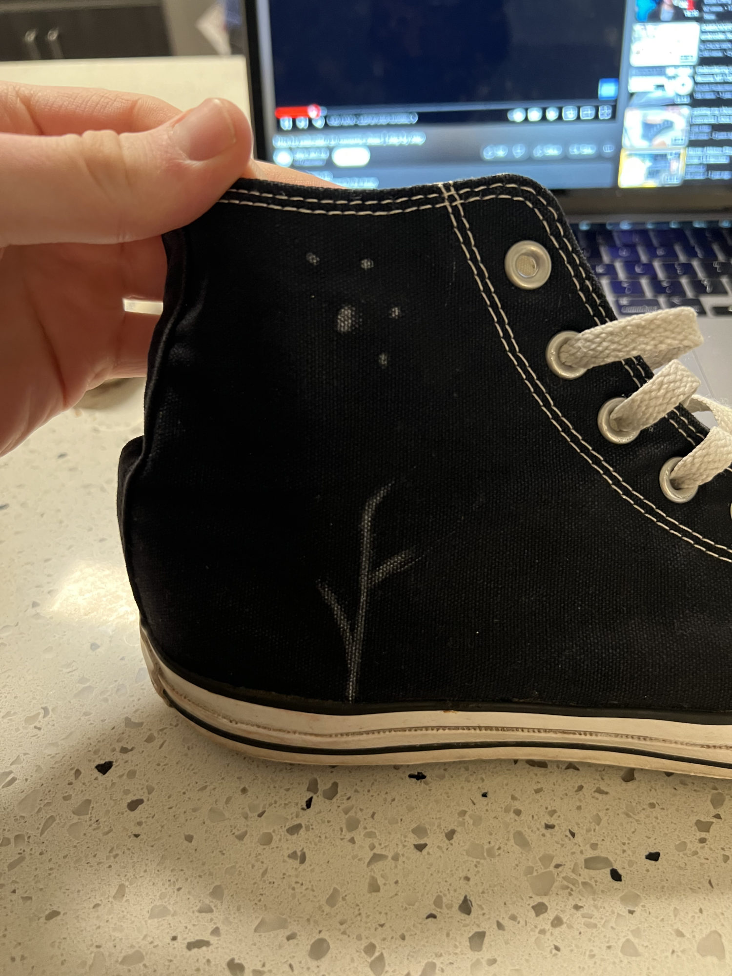 Flower Embroidered Converse – Aesthetics of Design