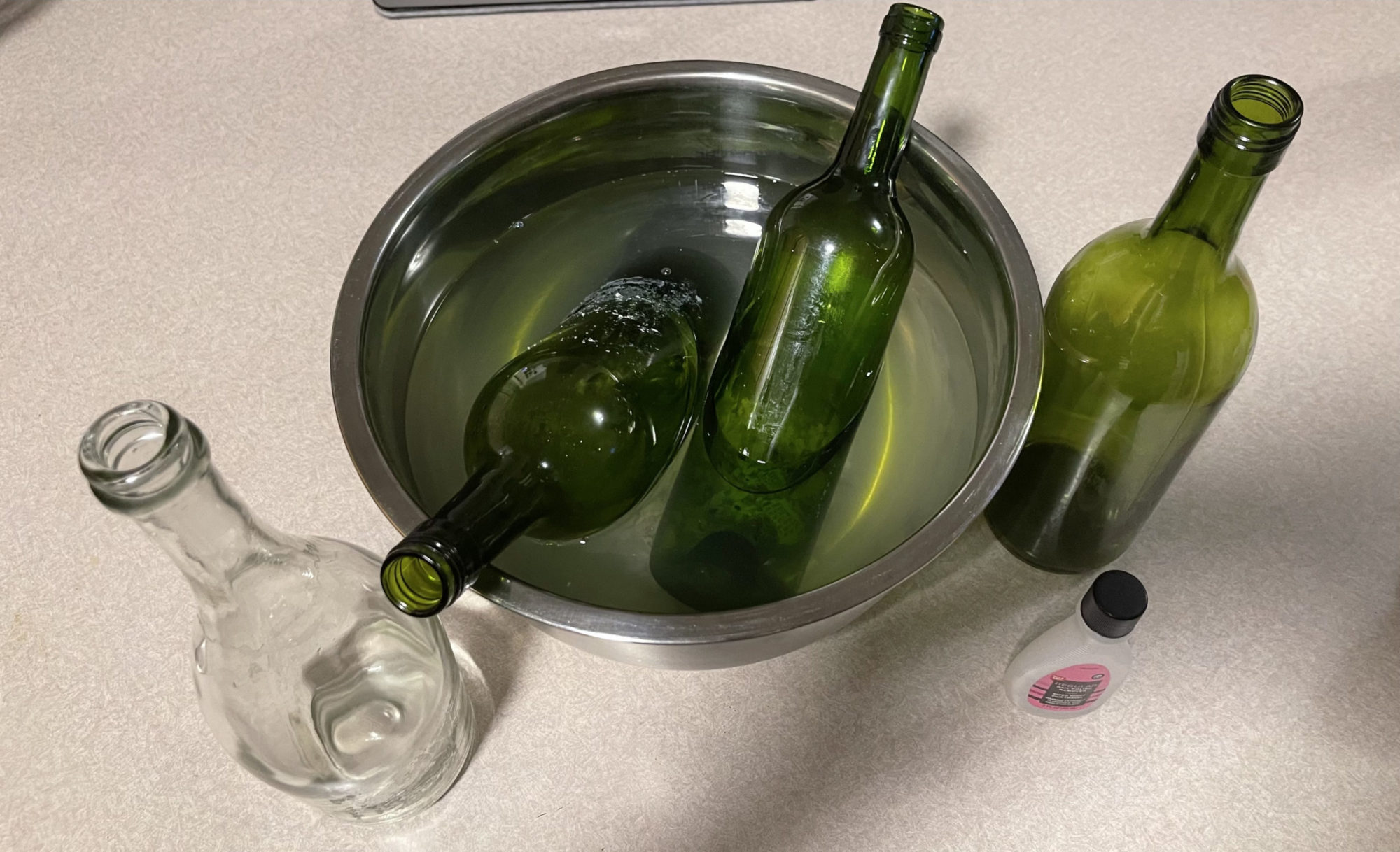 Collection of Upcycled Wine Bottles – Aesthetics of Design