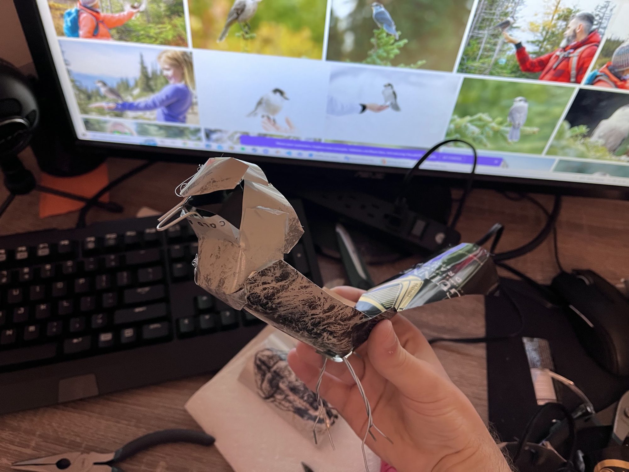 Beer Can Bird Sculpture – Aesthetics of Design