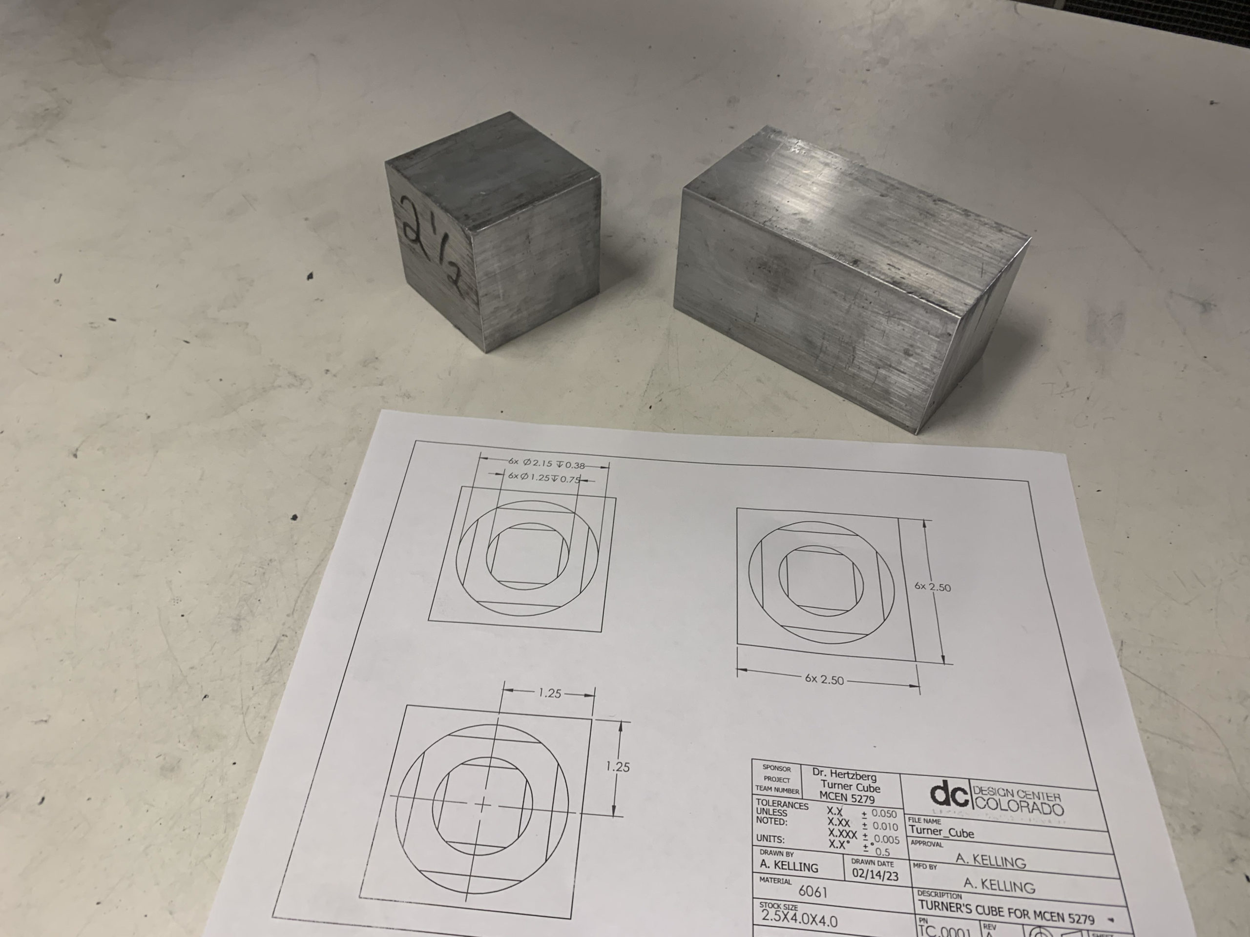 Upcycle Project – Turner’s Cube Desk Toy – Aesthetics of Design