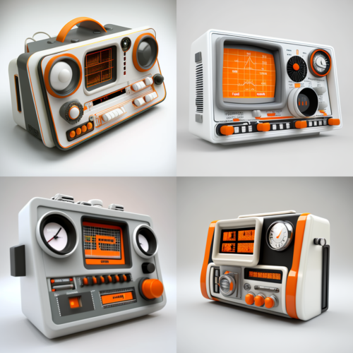 Design Preview: Retro Futuristic Alarm Clock – Aesthetics of Design