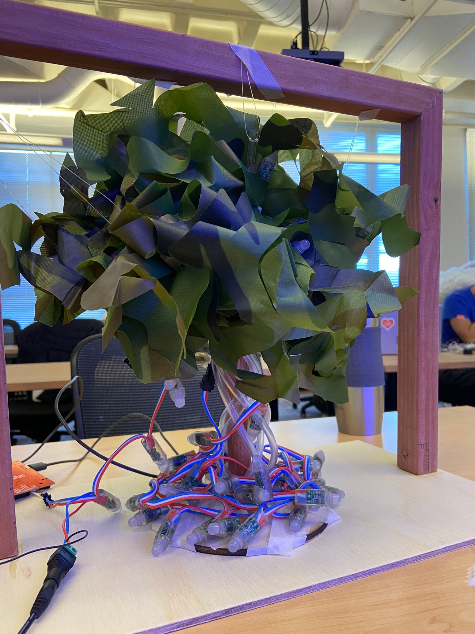 Heartbeat Tree: A Miniature Interactive Installation – Aesthetics of Design