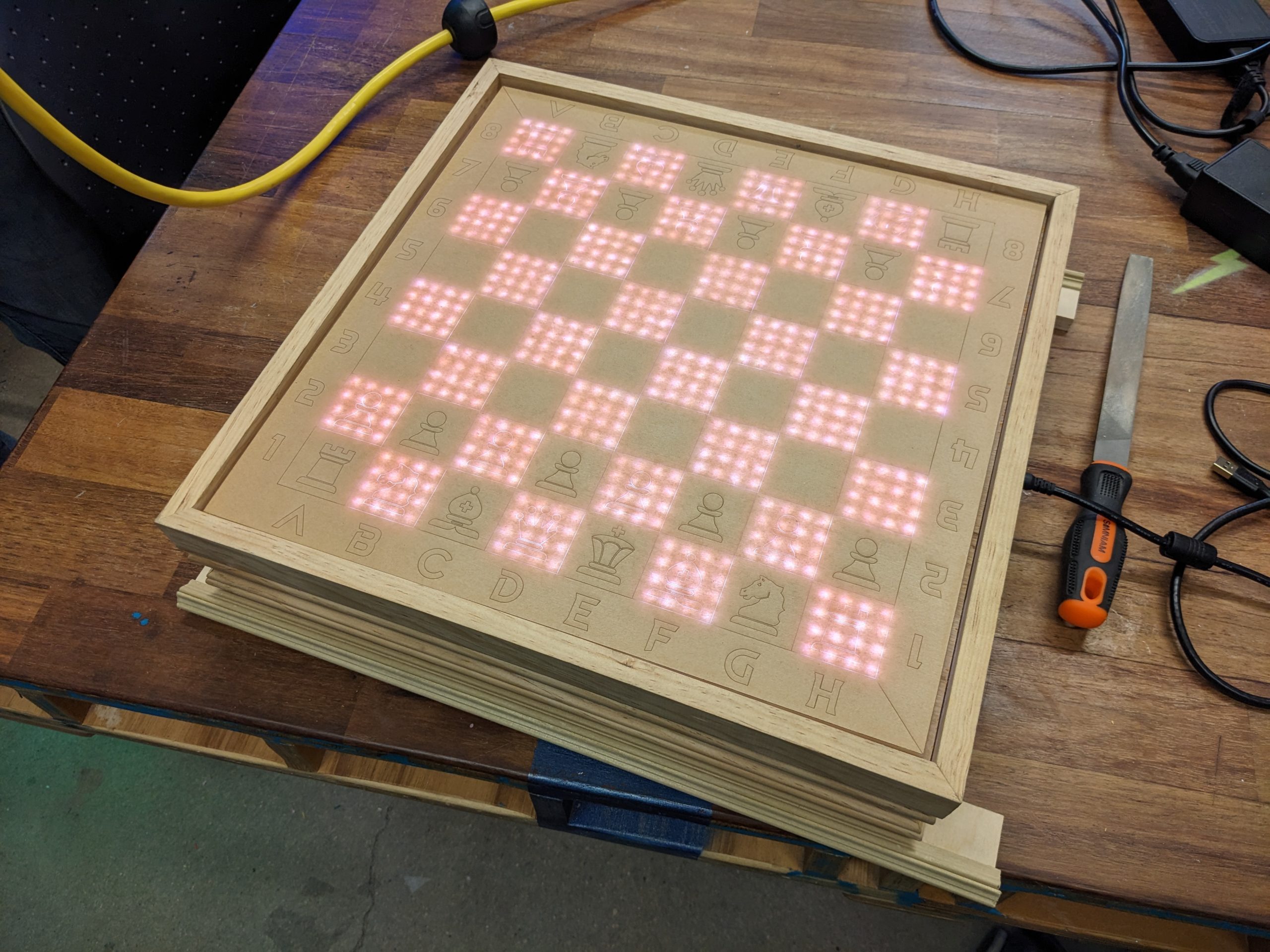 Progress – Interactive Chess Board – Aesthetics of Design
