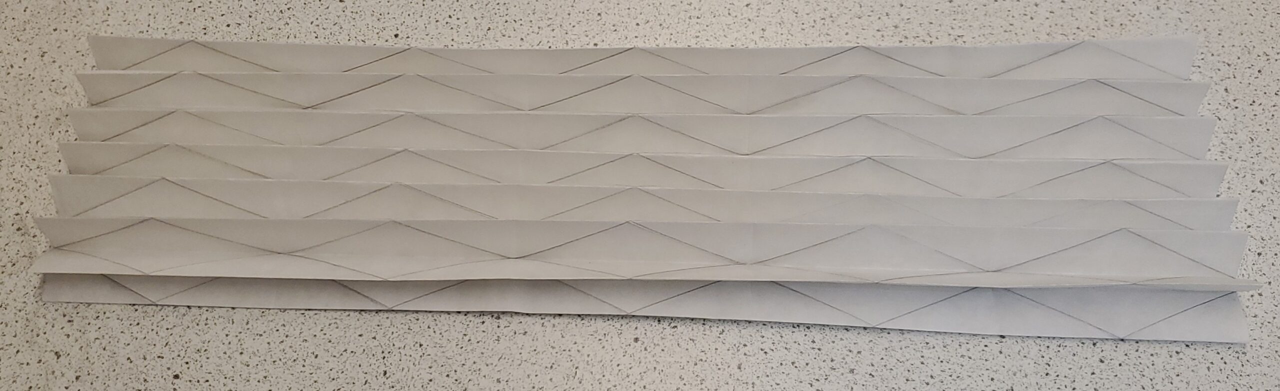 Upcycle Progress: Mid-Century Modern Origami Lamp – Aesthetics of Design