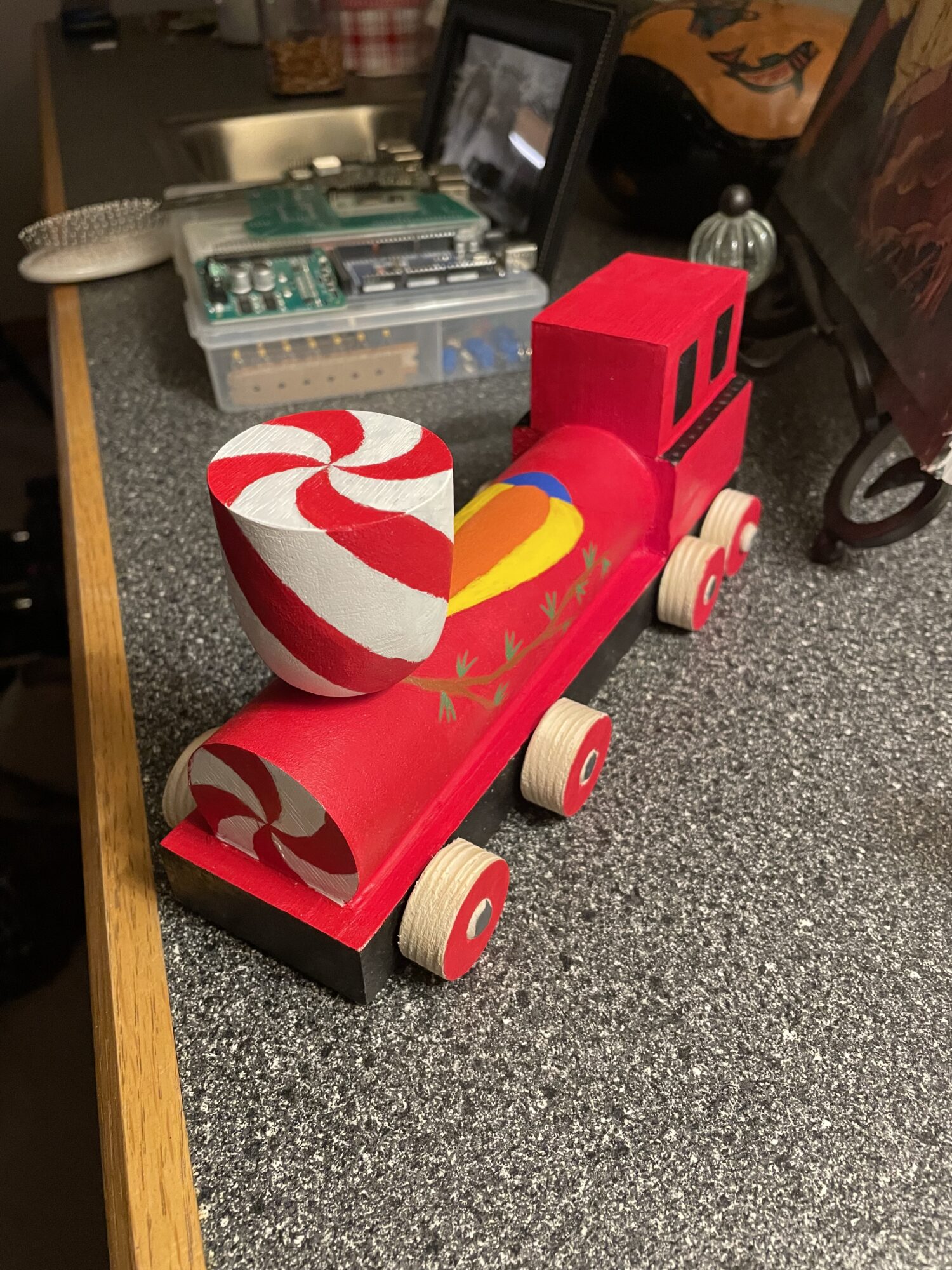 Maximalist Victorian Wood-Toy : Toy-Train – Aesthetics of Design