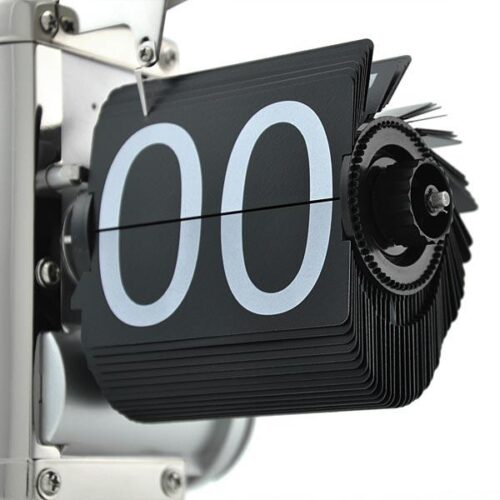 Scandinavian Inspired Flap Clock – Aesthetics of Design