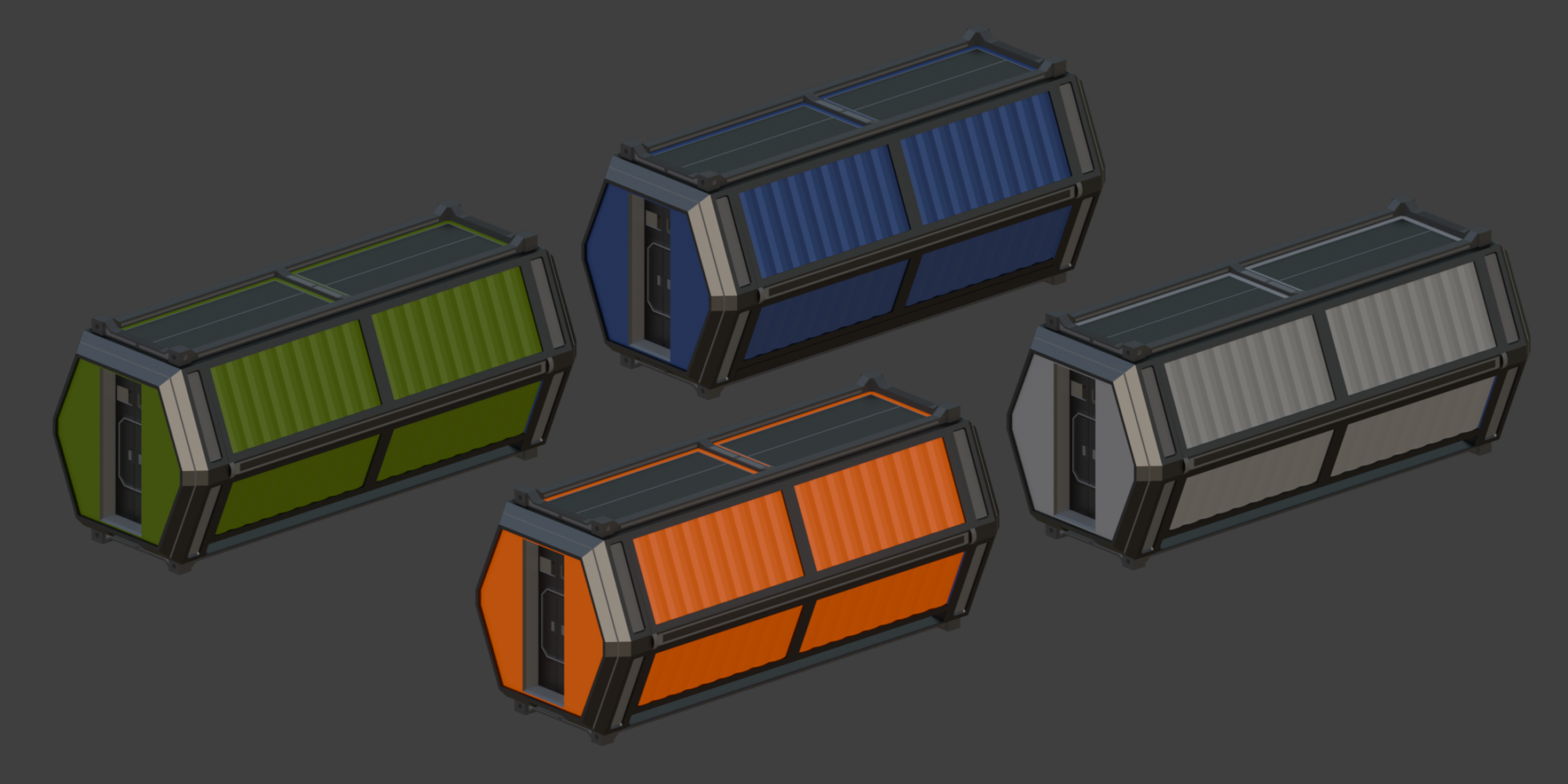 Post 12: Utilitarian Modular Container Part 2 – Aesthetics of Design