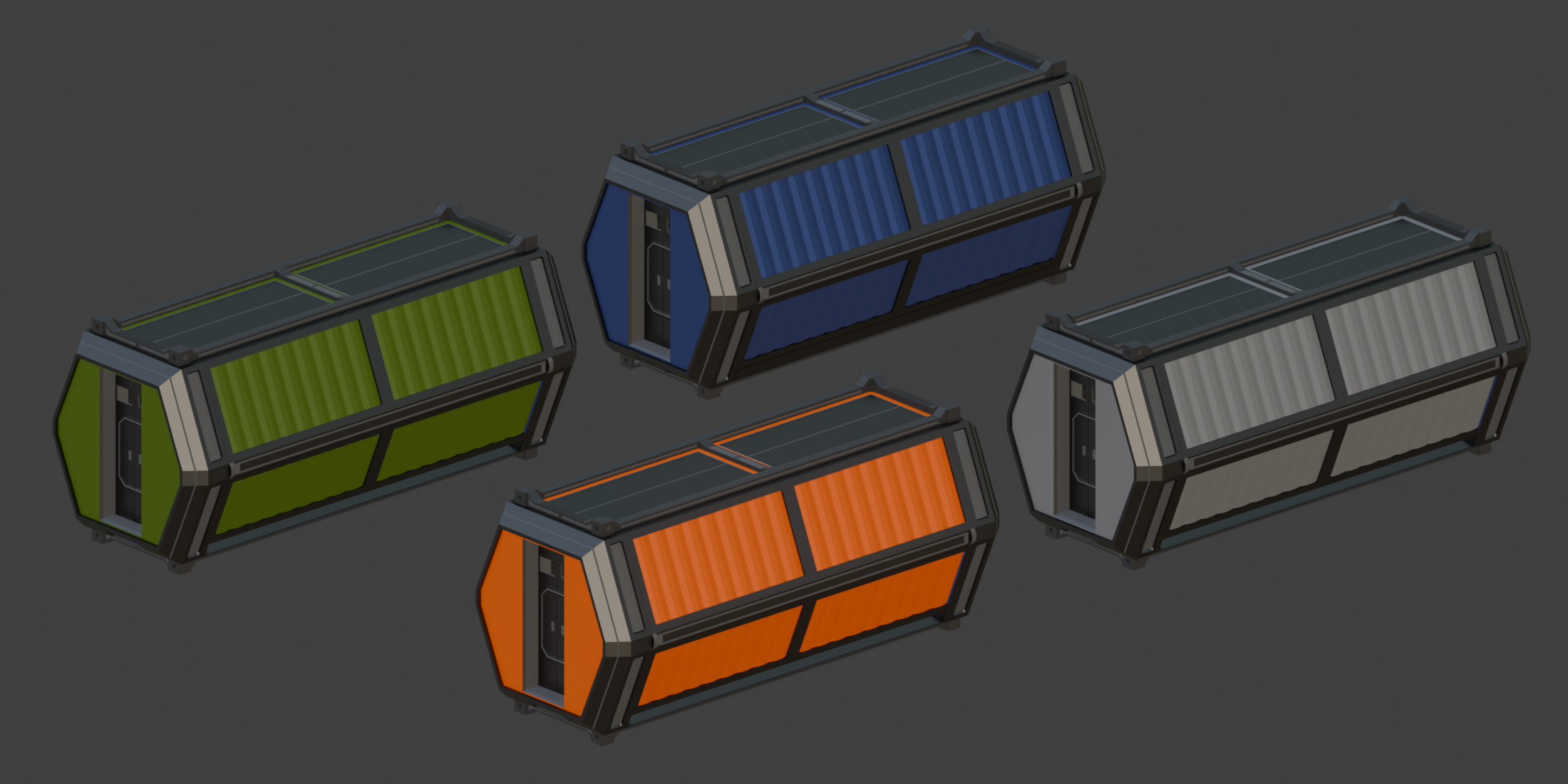 Post 12: Utilitarian Modular Container Part 2 – Aesthetics of Design