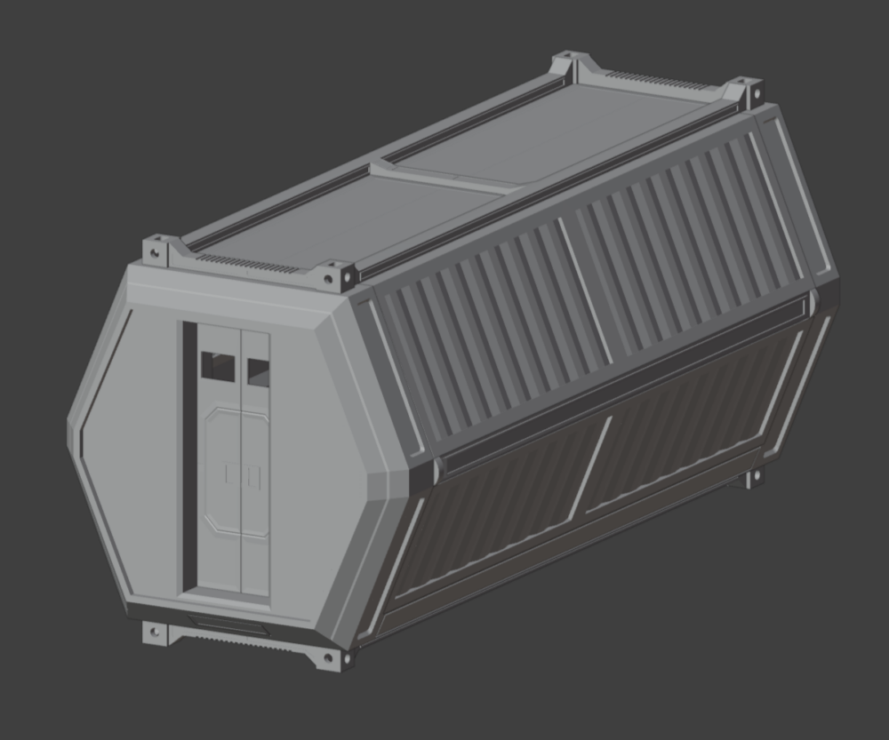 Post 11: Utilitarian Modular Container Part 1 – Aesthetics of Design