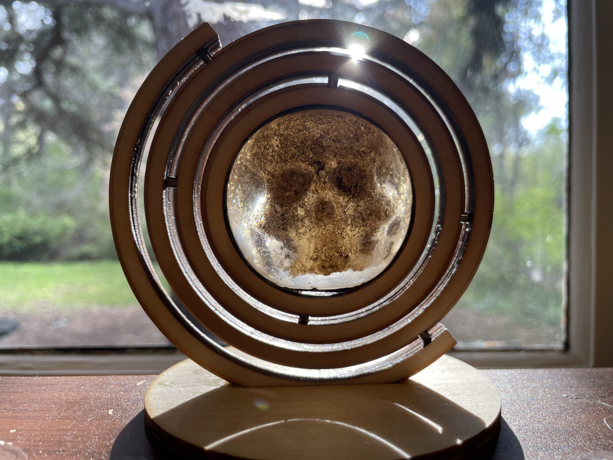 Mid-Century Modern Momento Mori Spinner: Fabrication – Aesthetics of Design