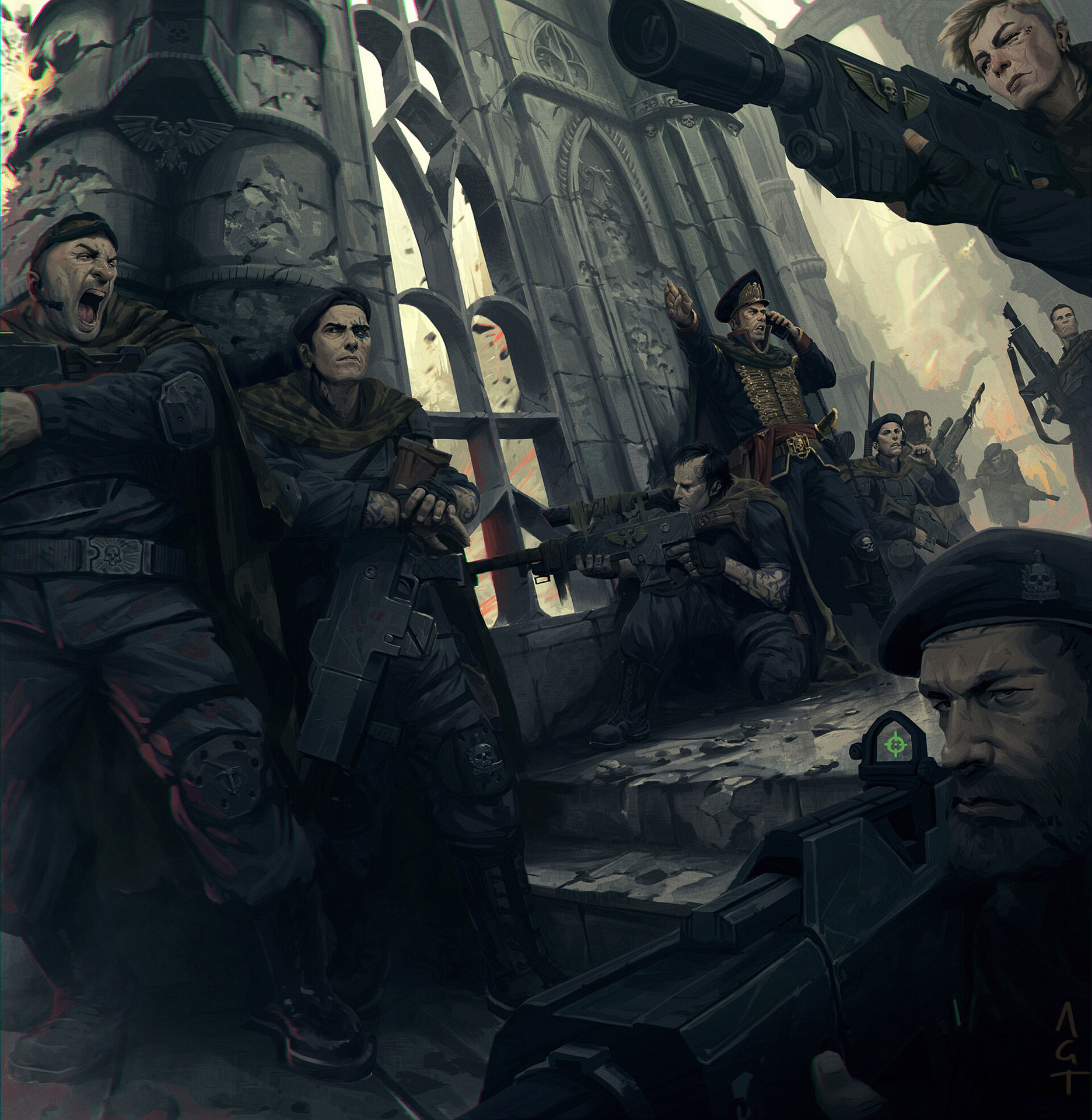 The Grim Darkness of The Far Future – A look into the aesthetic of ...