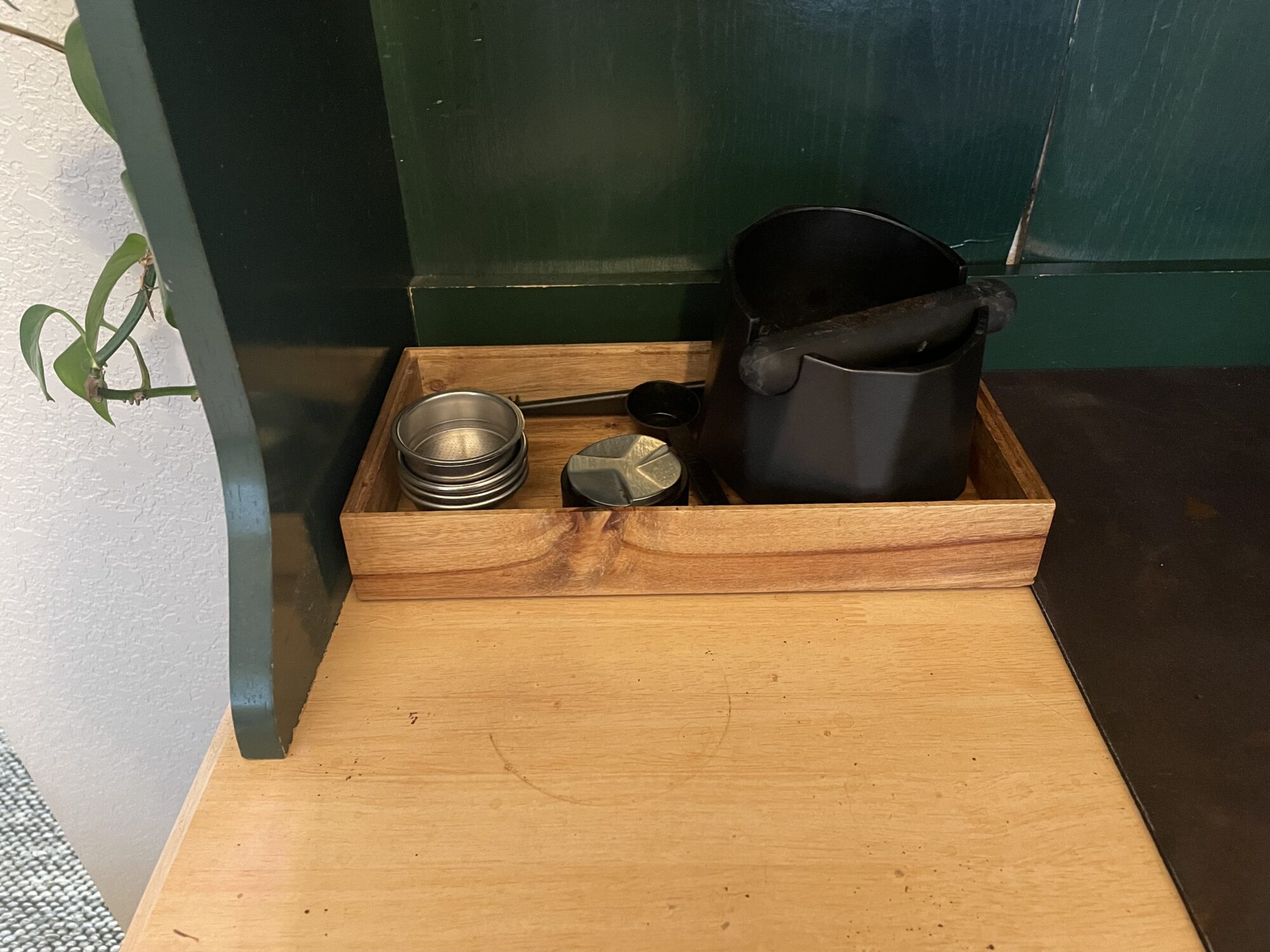 Hidden book compartment espresso box – Aesthetics of Design
