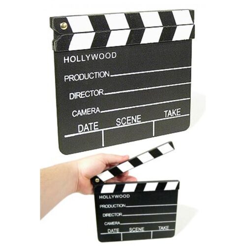 Design Preview: Old Hollywood Clapperboard – Aesthetics of Design
